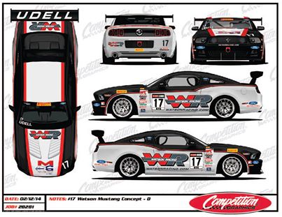 Watson Racing sponsor for race prep shop & parts provider 2013 WC